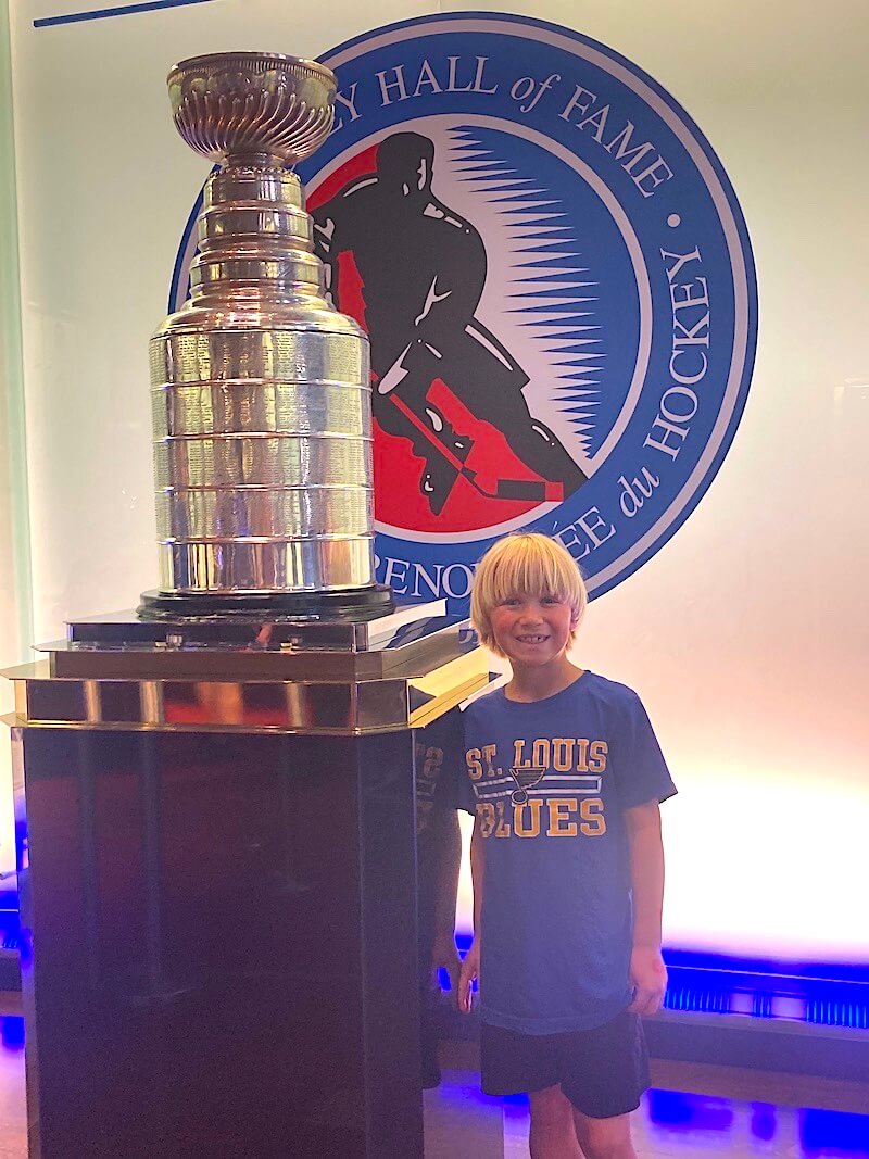 Touring the Hockey Hall of Fame in Toronto - thatawaydad.com