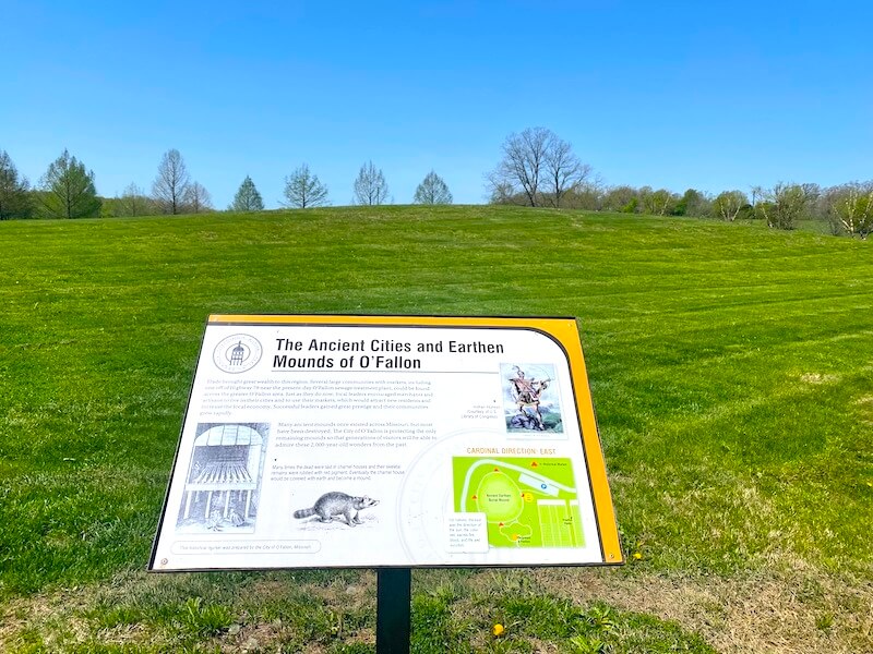 Find Native American Mounds at Dames Park - thatawaydad.com